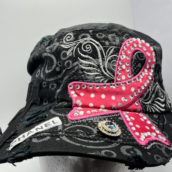 Brand not known | Accessories | Black Pink Y2k Hat | Poshmark